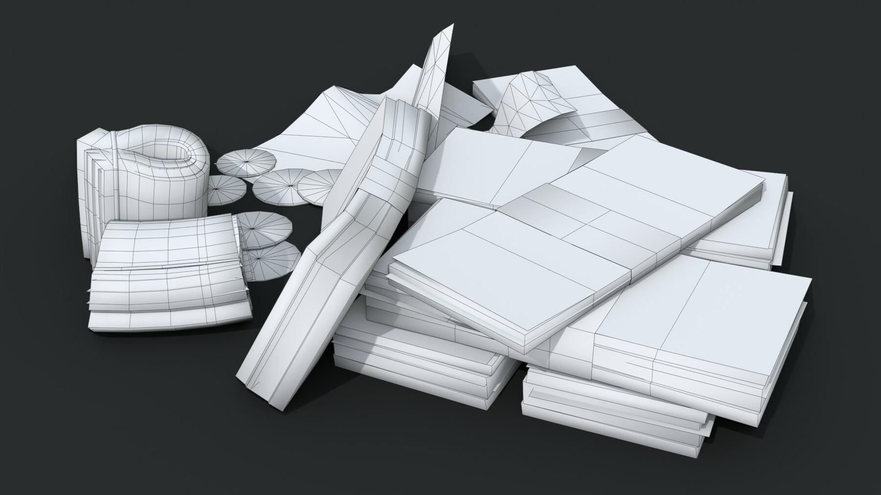 ArtStation - Money Loot - Euro | Game Assets