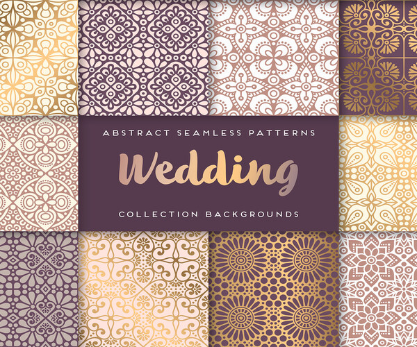 ArtStation - Collection of ethnic golden patterns, Vector | Artworks