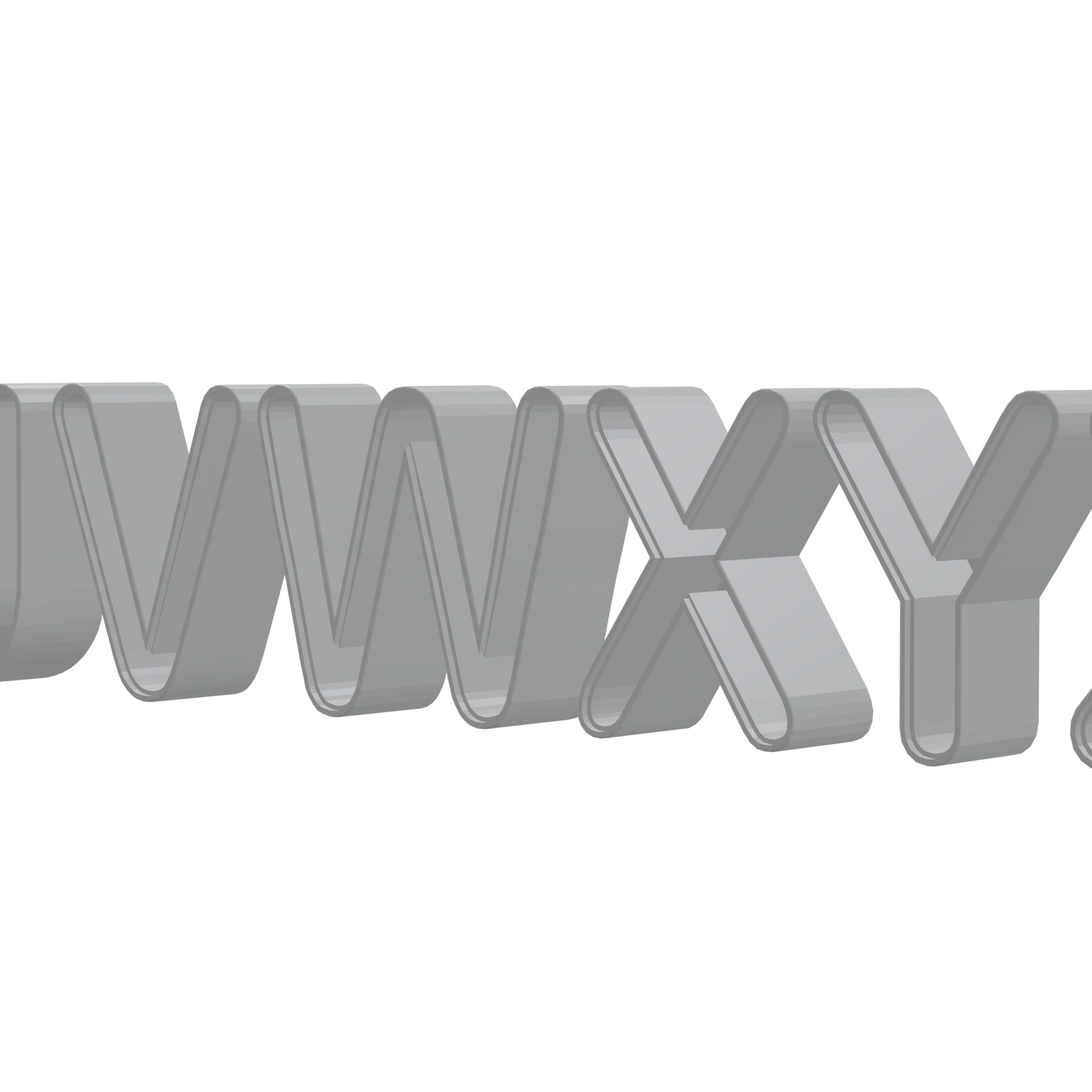 ArtStation - ABC 3D Letters | Resources