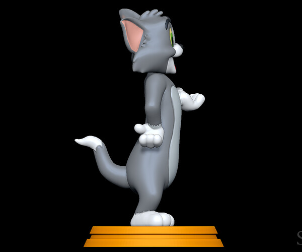 ArtStation - Tom - Tom and Jerry 3D print model | Resources