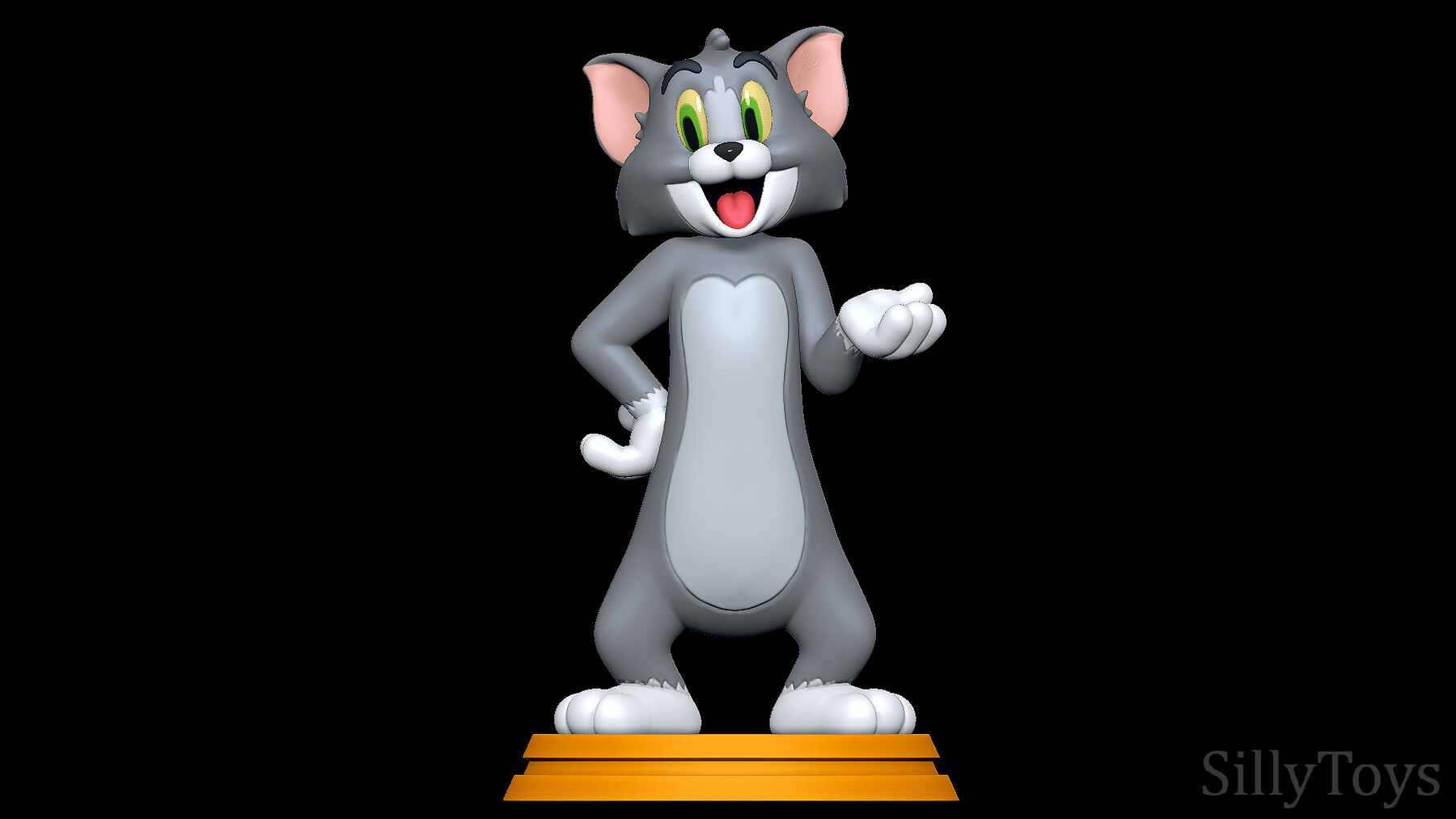 ArtStation - Tom - Tom and Jerry 3D print model | Resources