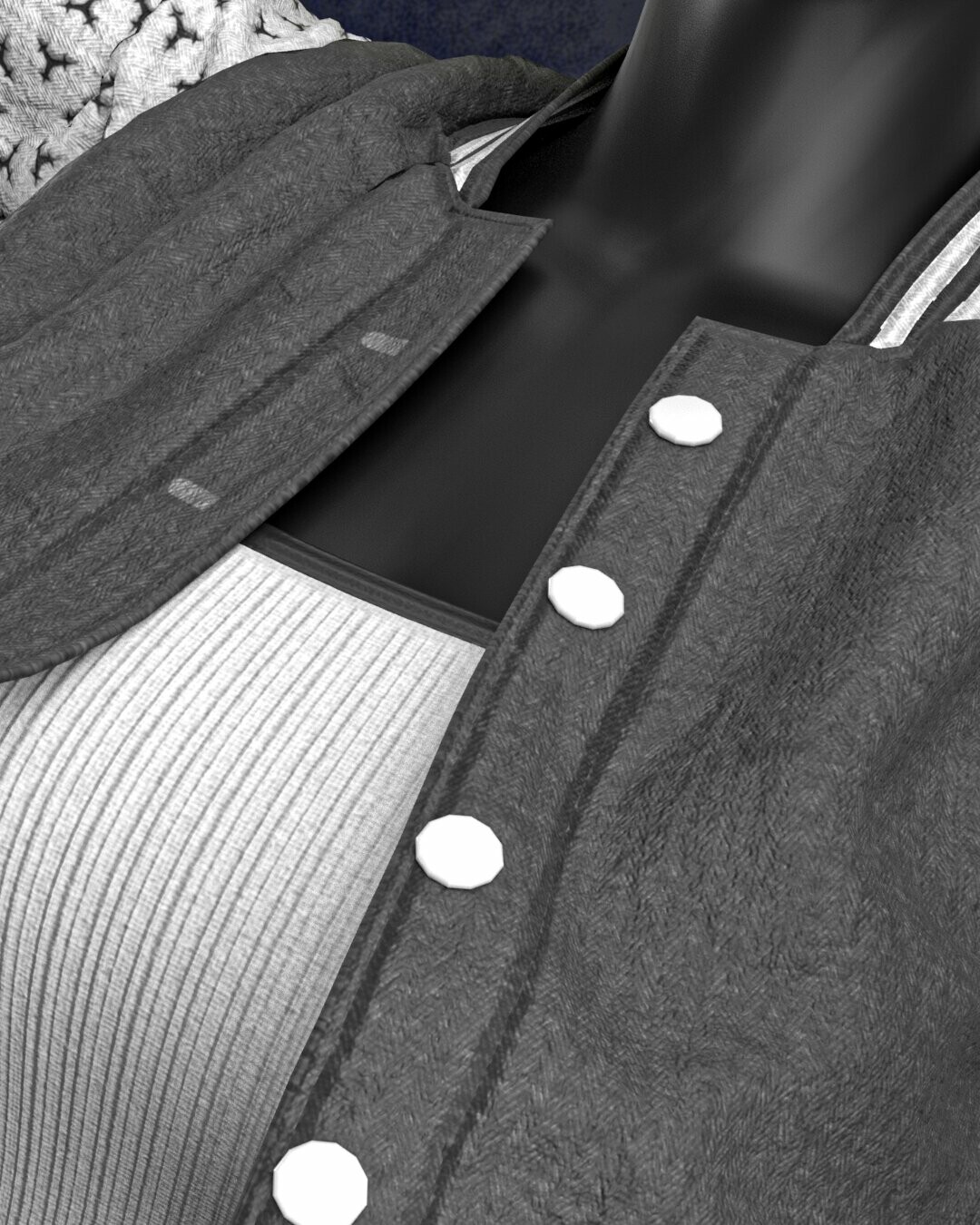 ArtStation - Bomber jacket No.2 : Substance Painter Project | Game Assets