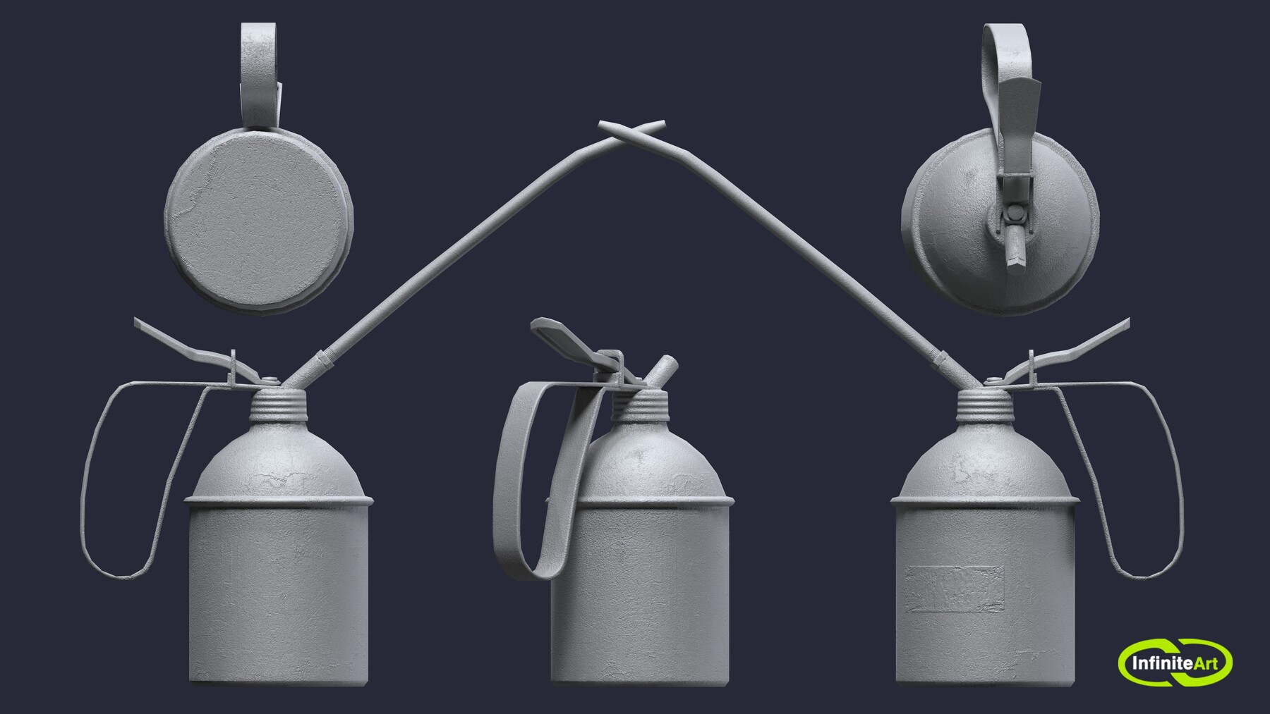 ArtStation - Oil Can | Game Assets