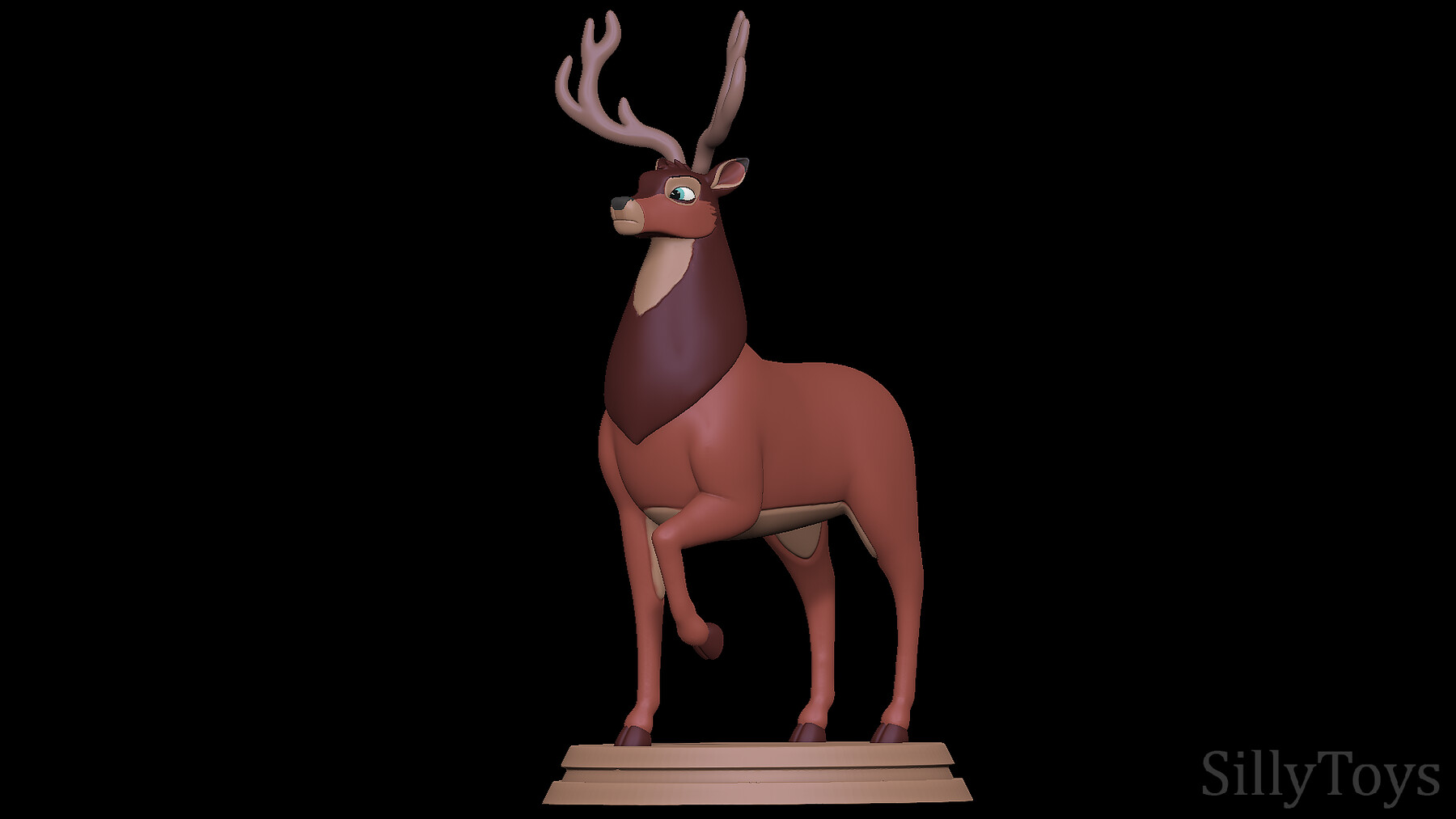 ArtStation - Ronno - Bambi 3D print model | Resources
