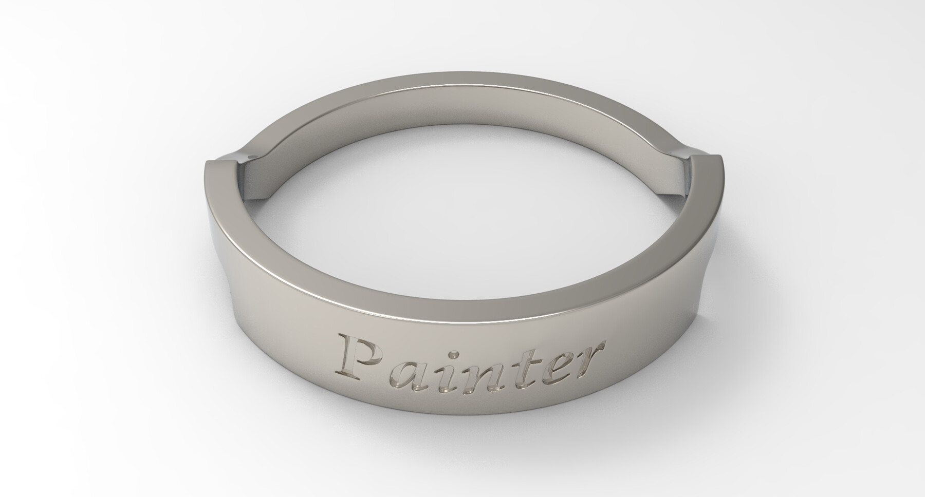 ArtStation - Painter Ring Female Platinum | Resources