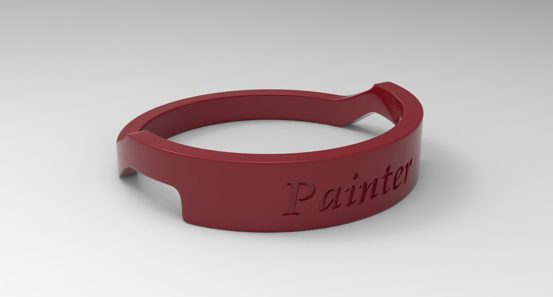 ArtStation - Painter Ring Female Red | Resources