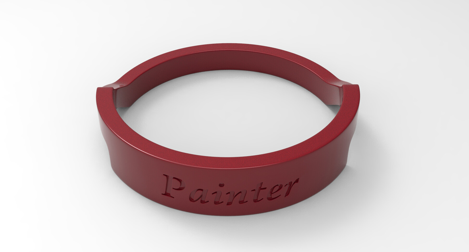 ArtStation - Painter Ring Female Red | Resources