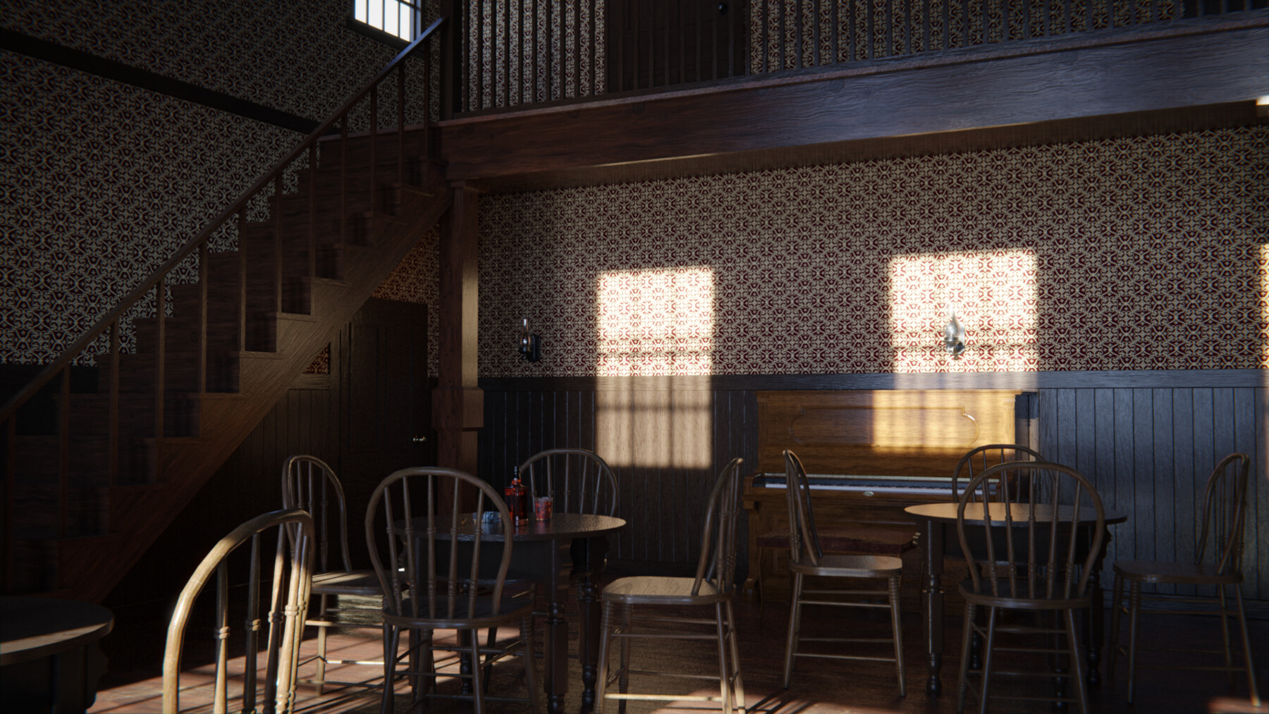 ArtStation - Western Saloon Interior | Resources