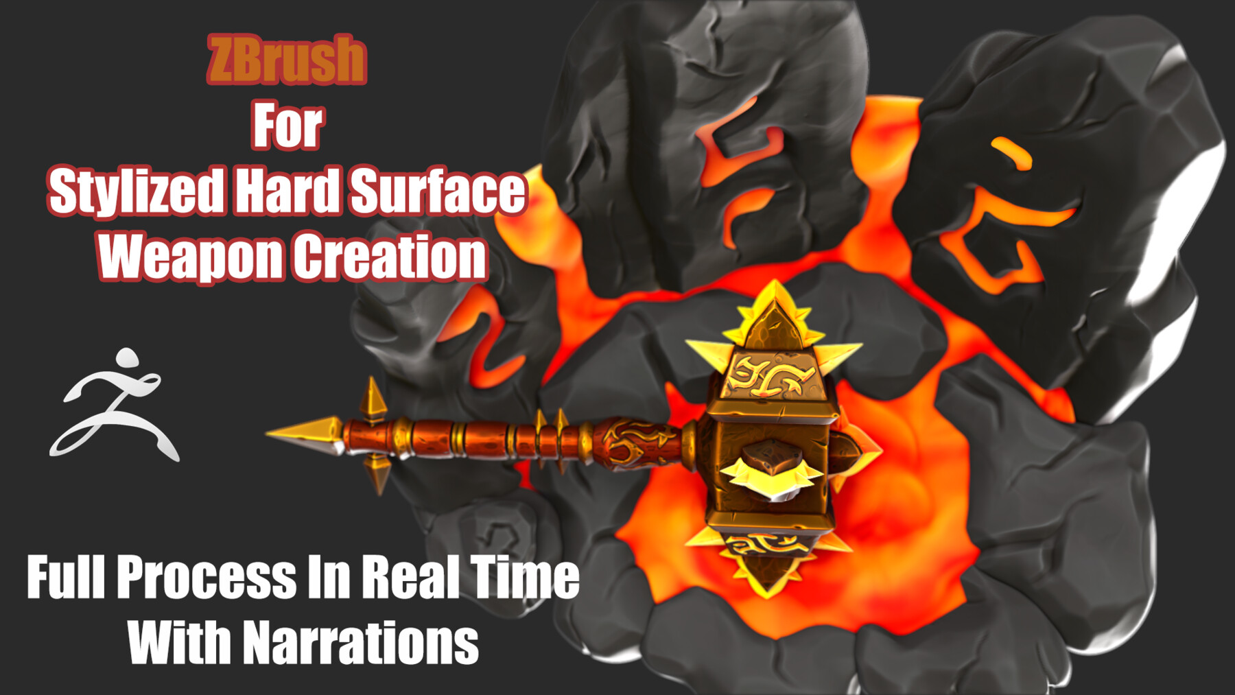 ArtStation - ZBrush for stylized hard surface weapon creation | Tutorials