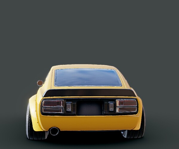 ArtStation - Datsun 280Z | Game Assets