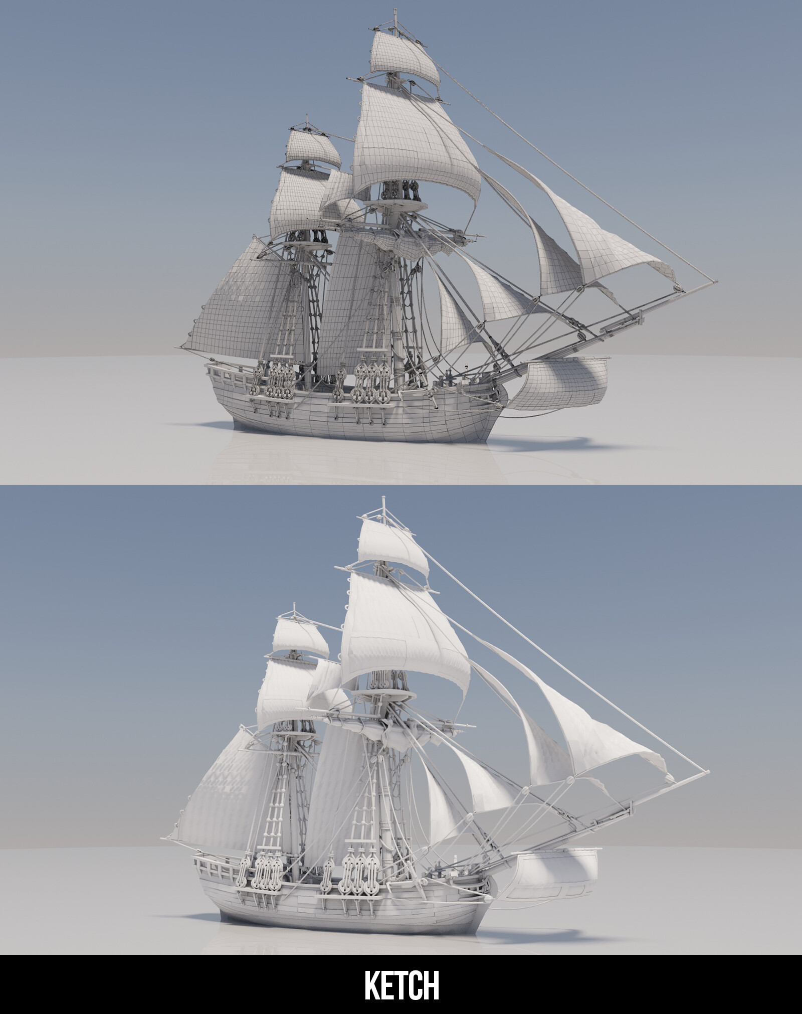 ArtStation - SHIPS Kitbash Set | Resources