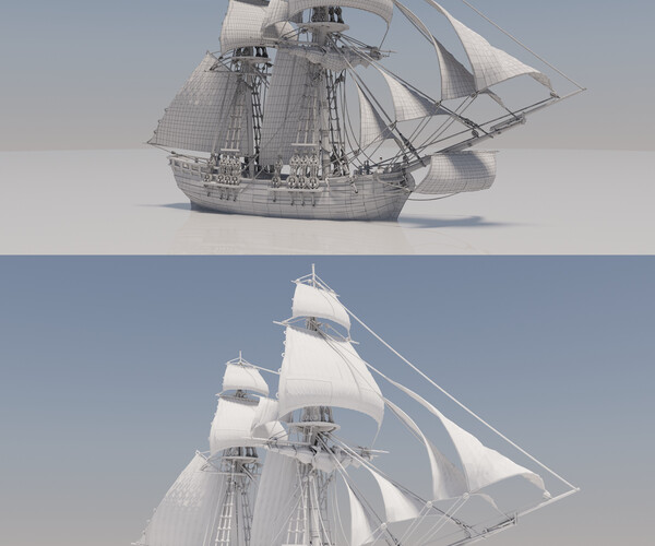 ArtStation - SHIPS Kitbash Set | Resources