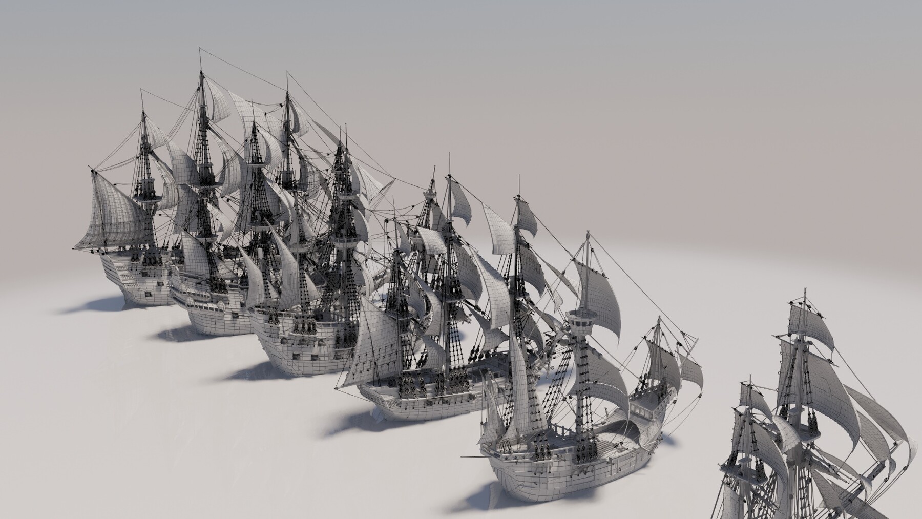 ArtStation - SHIPS Kitbash Set | Resources