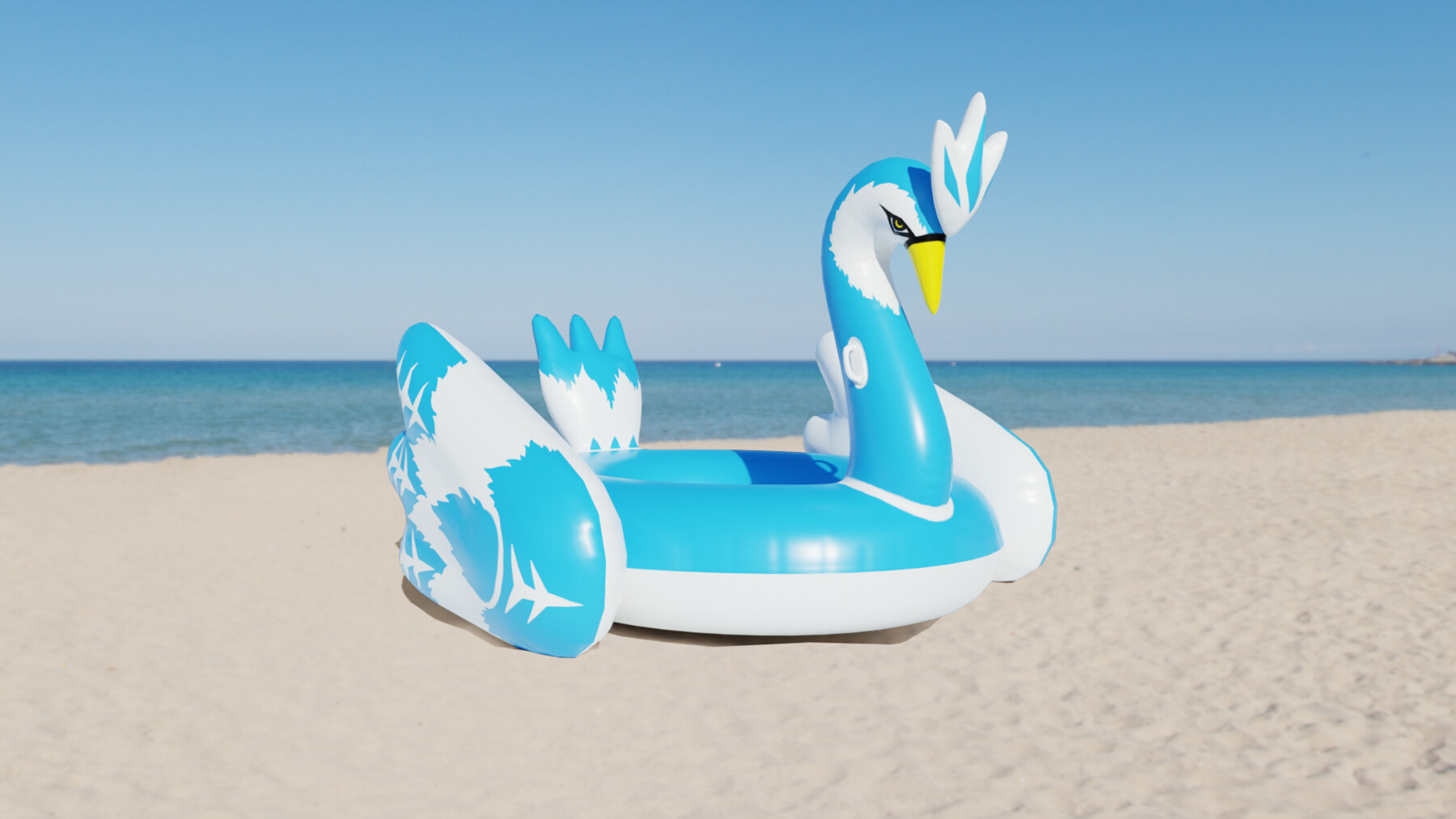 ArtStation - CryoPhoenix Inflatable Toy Low-poly | Game Assets