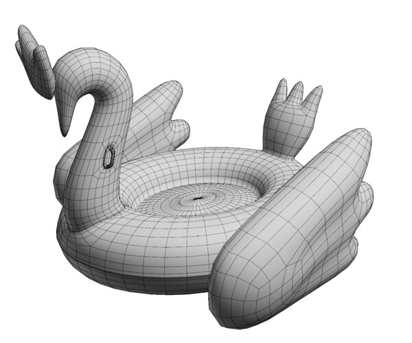 ArtStation - CryoPhoenix Inflatable Toy Low-poly | Game Assets