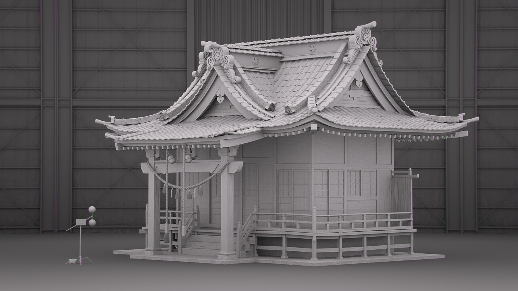ArtStation - Shinto Shrine Japanese Temple | Game Assets