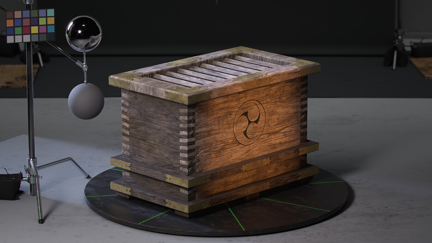 ArtStation - Shrine SaisenBako Donation Box | Game Assets