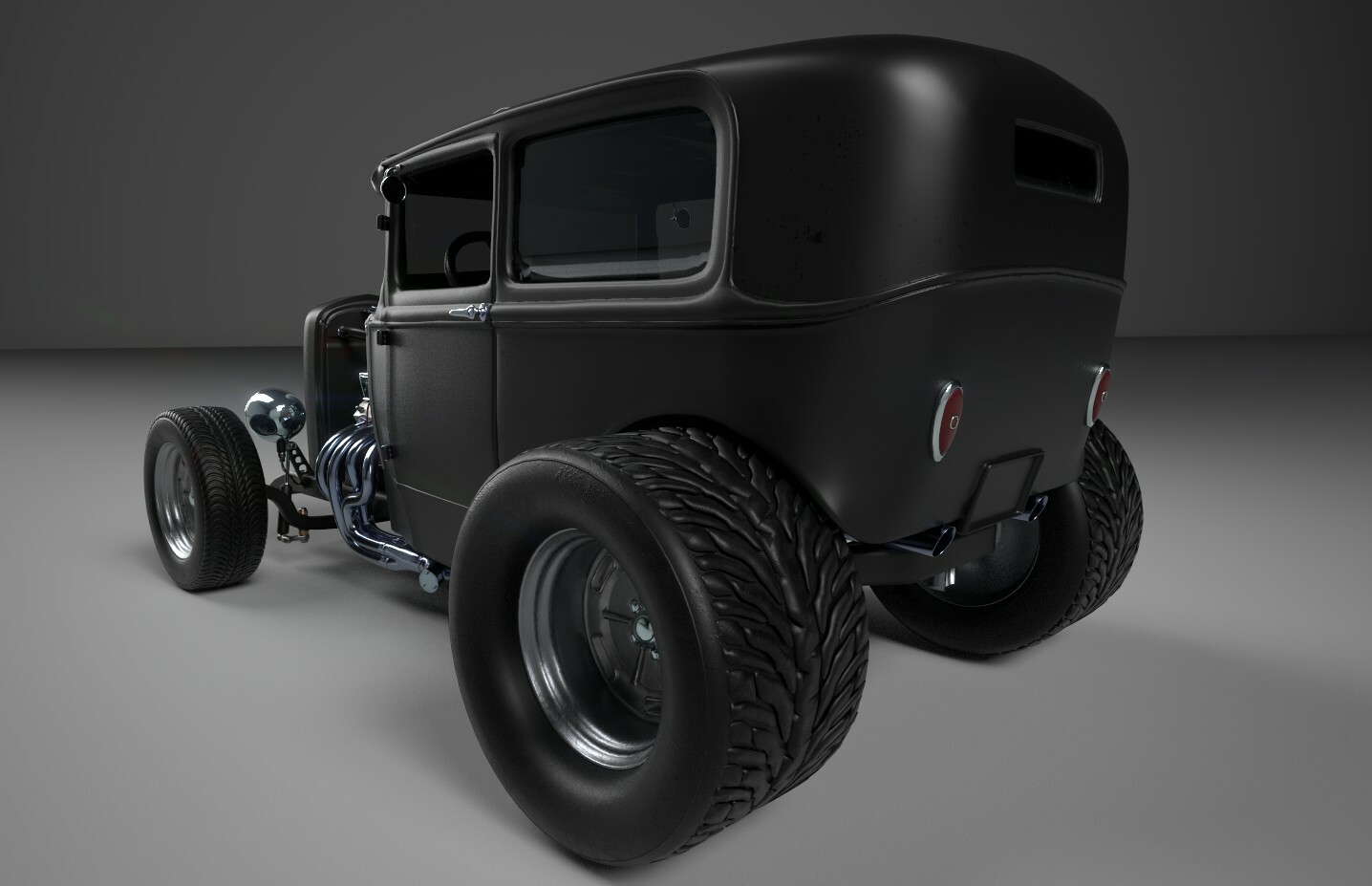ArtStation - Street Hot Rod | Game Assets