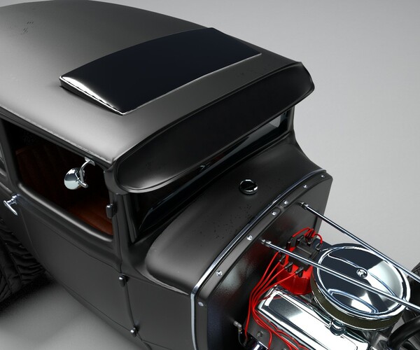 ArtStation - Street Hot Rod | Game Assets