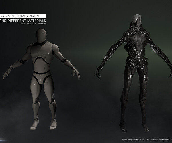 ArtStation - Alien 02 - Game Assets + Extra | Game Assets