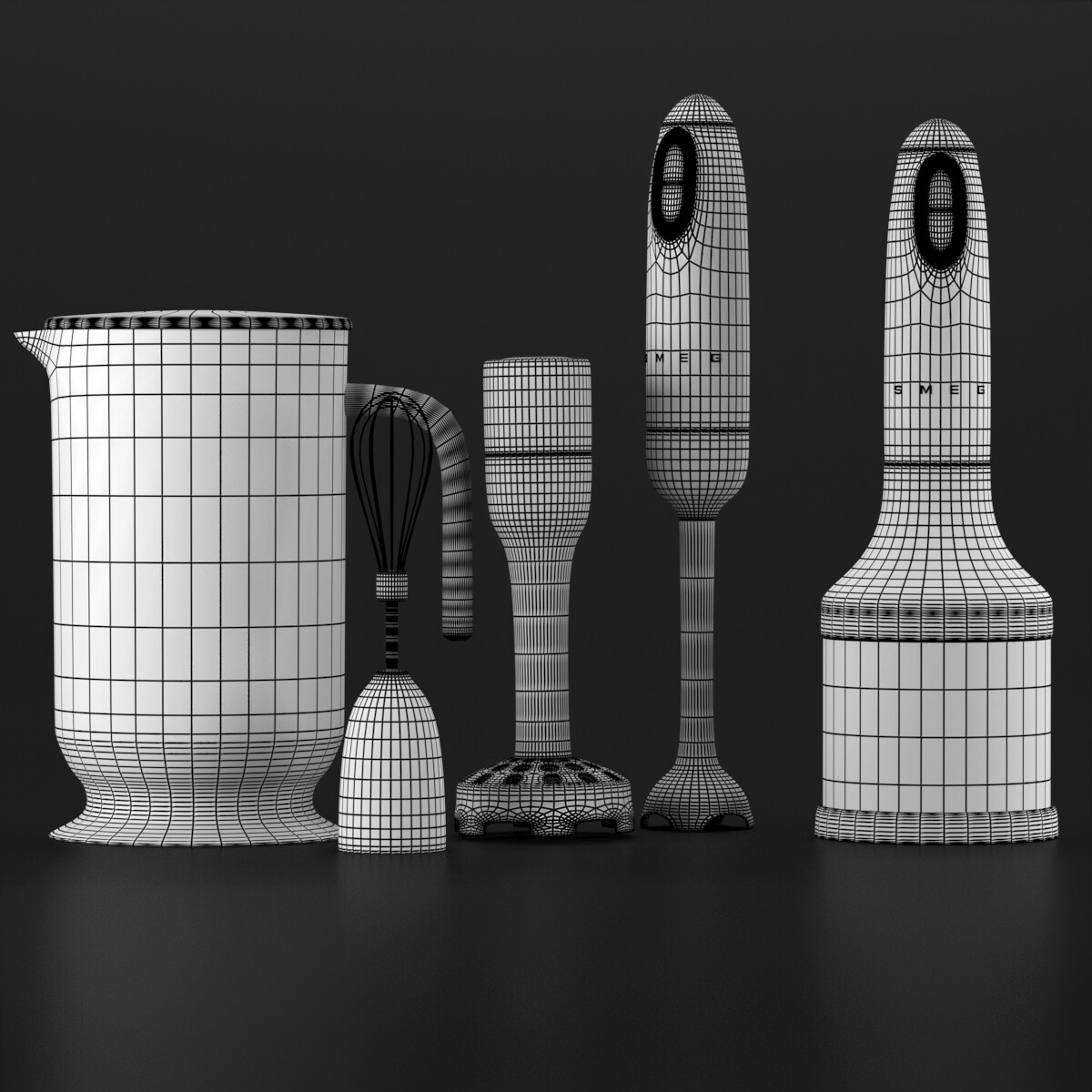 ArtStation - smeg hand blender hb f02 | Game Assets