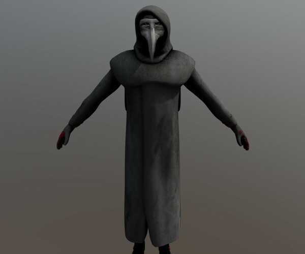 ArtStation - SCP-049 | Game Assets