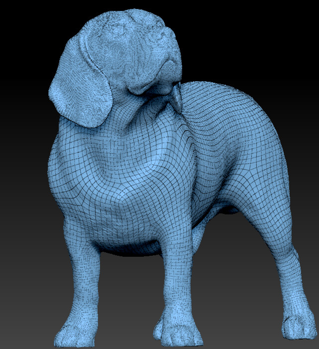 ArtStation - Walking dog 27 | Game Assets