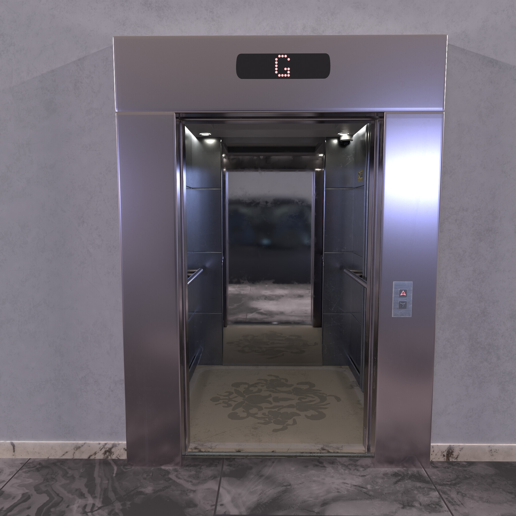 ArtStation - Elevator Vol 01 Casual | Game Assets