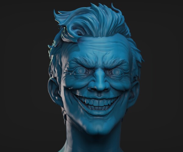 ArtStation - Joker Face | Resources
