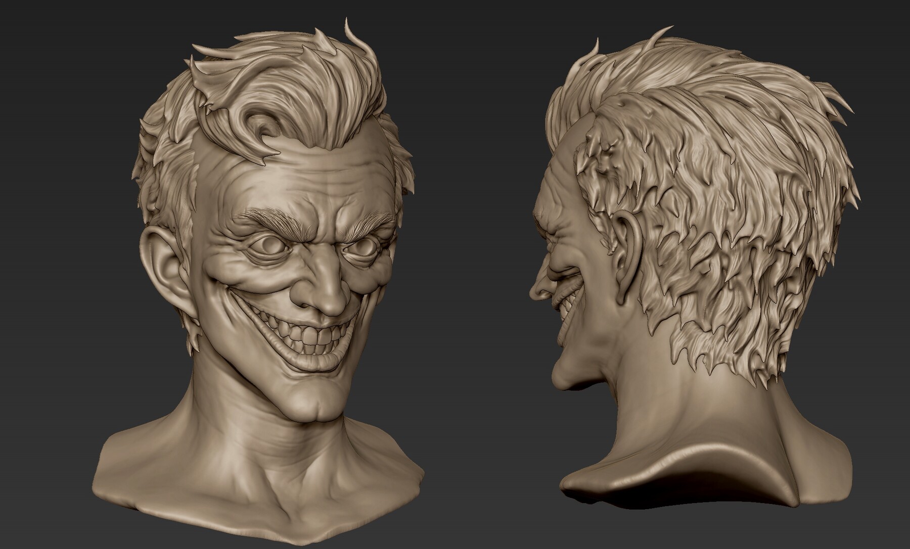 ArtStation - Joker Face | Resources