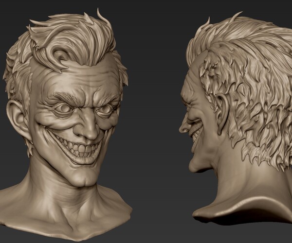 ArtStation - Joker Face | Resources