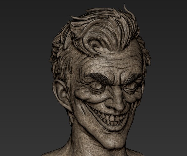 ArtStation - Joker Face | Resources