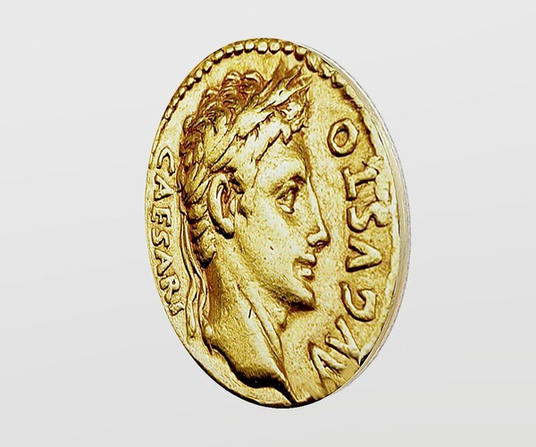 ArtStation - Roman Empire Gold Coin | Resources