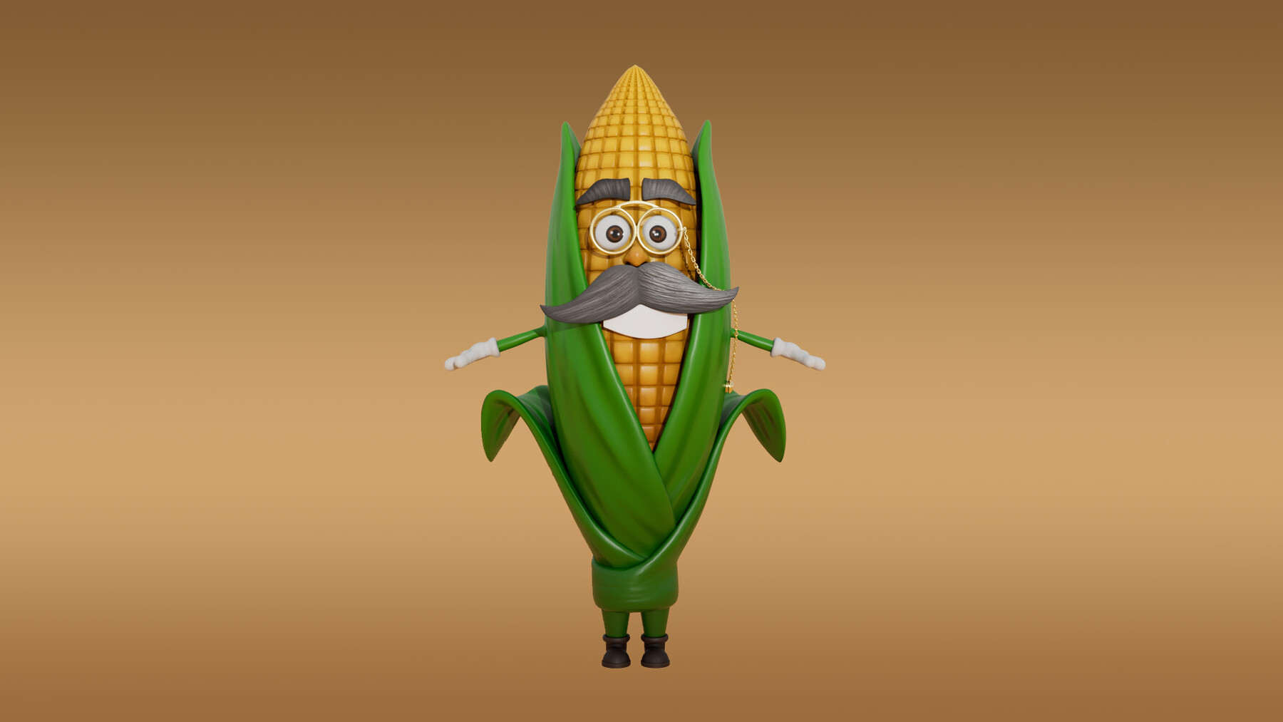 ArtStation - corn cartoon | Game Assets