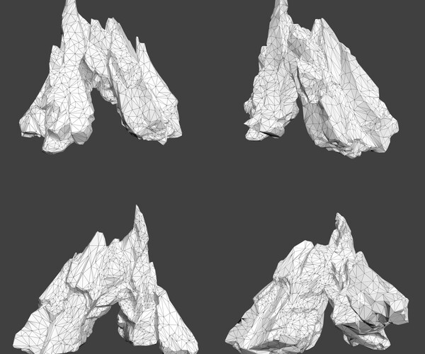 ArtStation - Scifi Yellow Sharp Rock 220611 - Ultra HD 16K Textures ...