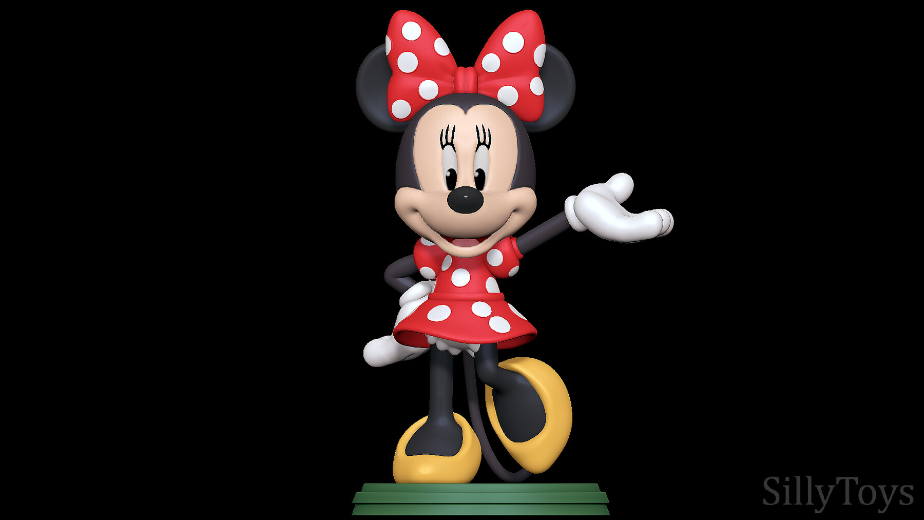 ArtStation - Minnie Mouse - 3D print model | Artworks