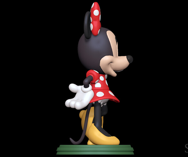 ArtStation - Minnie Mouse - 3D print model | Artworks