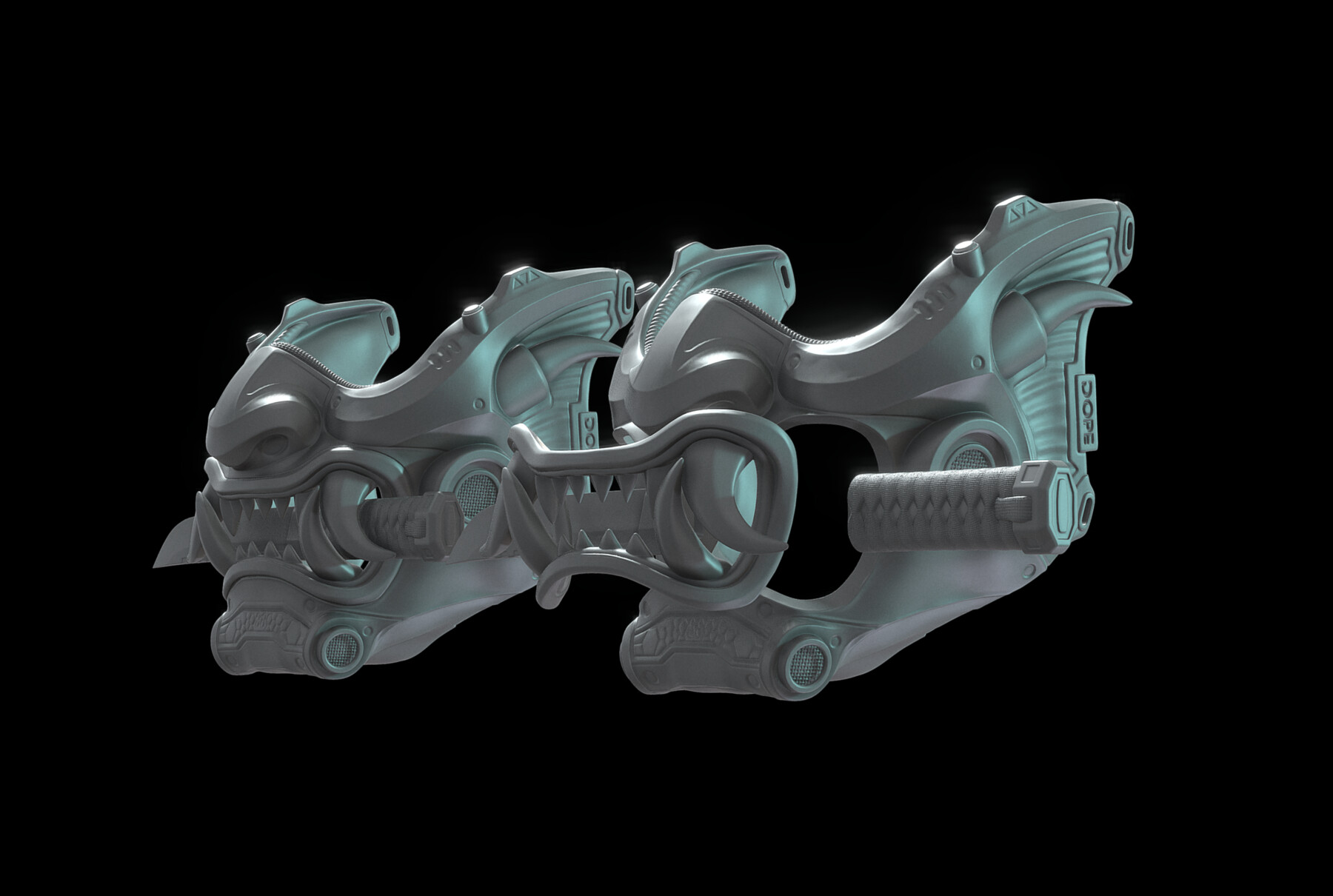 ArtStation - Katana Mask - 3D Printing | Resources