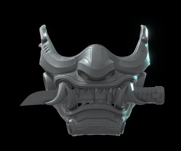 ArtStation - Katana Mask - 3D Printing | Resources