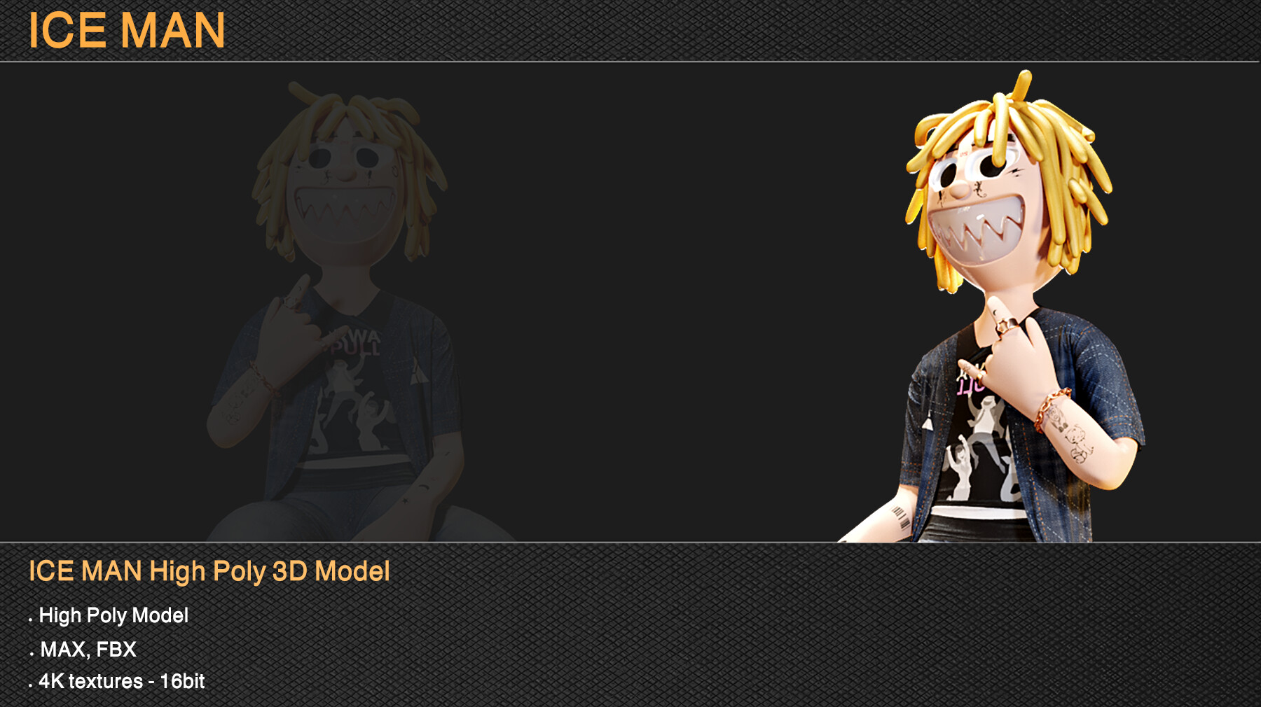 ArtStation - ICE MAN | Game Assets