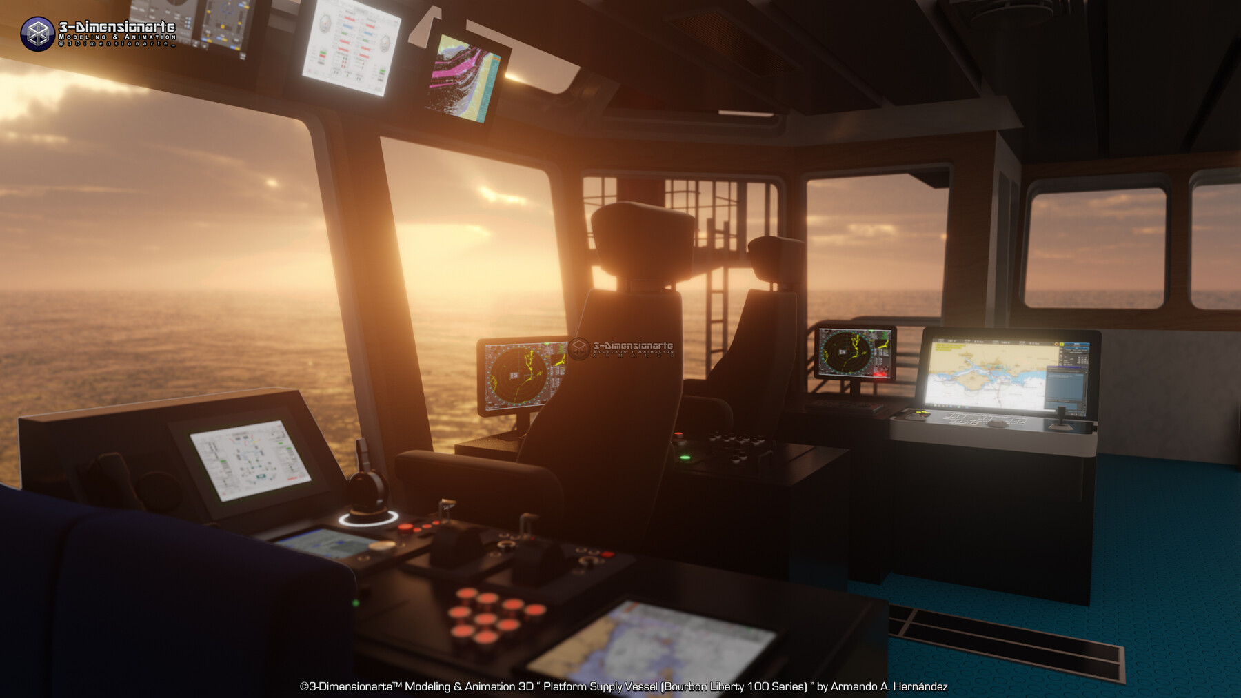 ArtStation - Platform Supply Vessel (PSV) | Resources