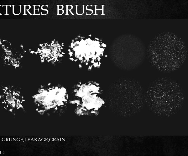 ArtStation - 70 TEXTURES BRUSH-VOL 3 | Brushes