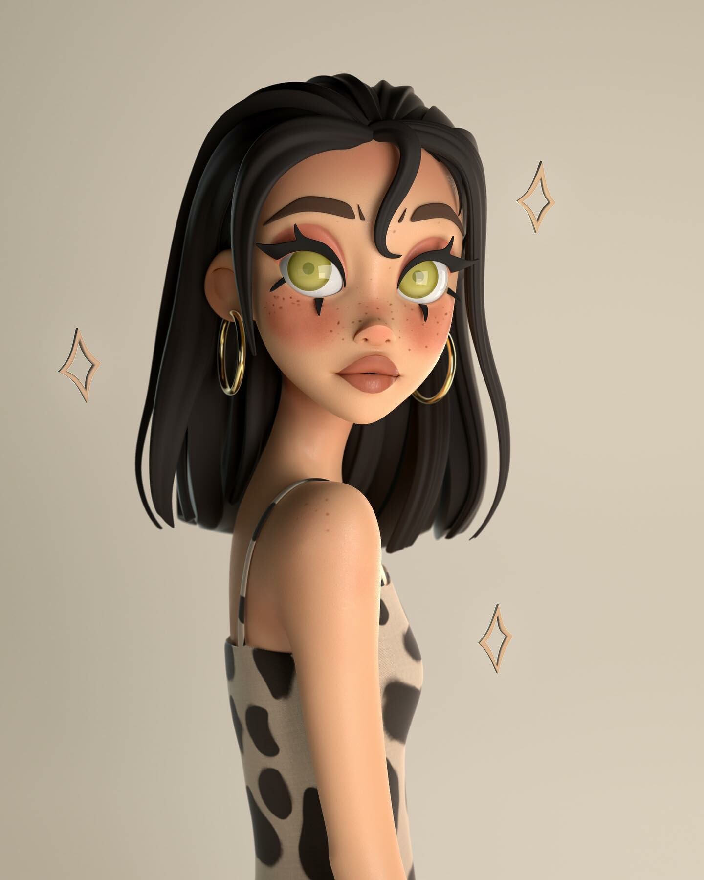 ArtStation - portrait NFT | Brushes