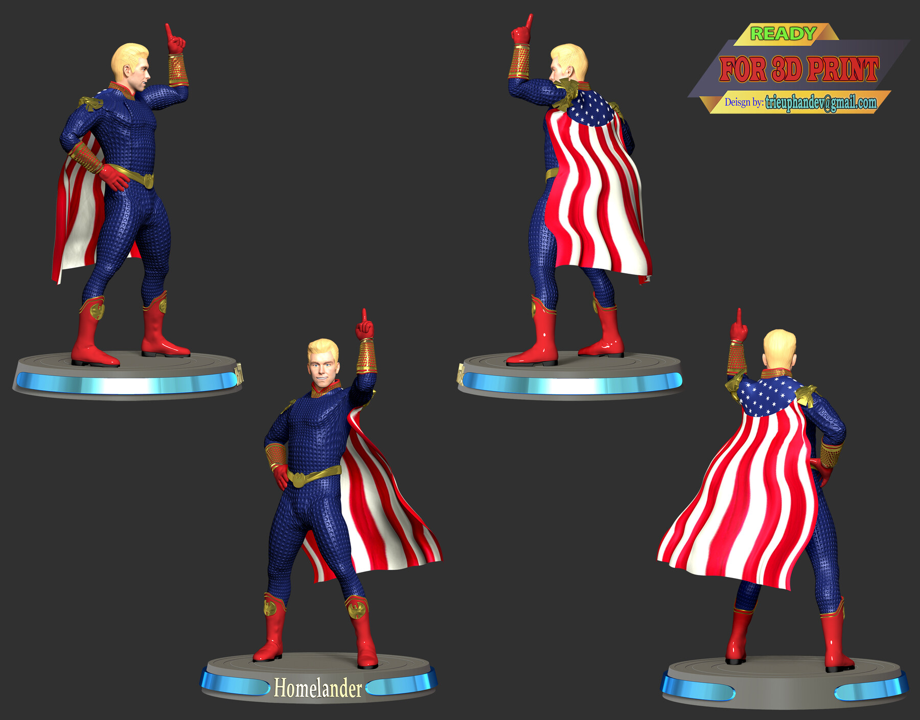 ArtStation - Homelander - The Boys | Resources