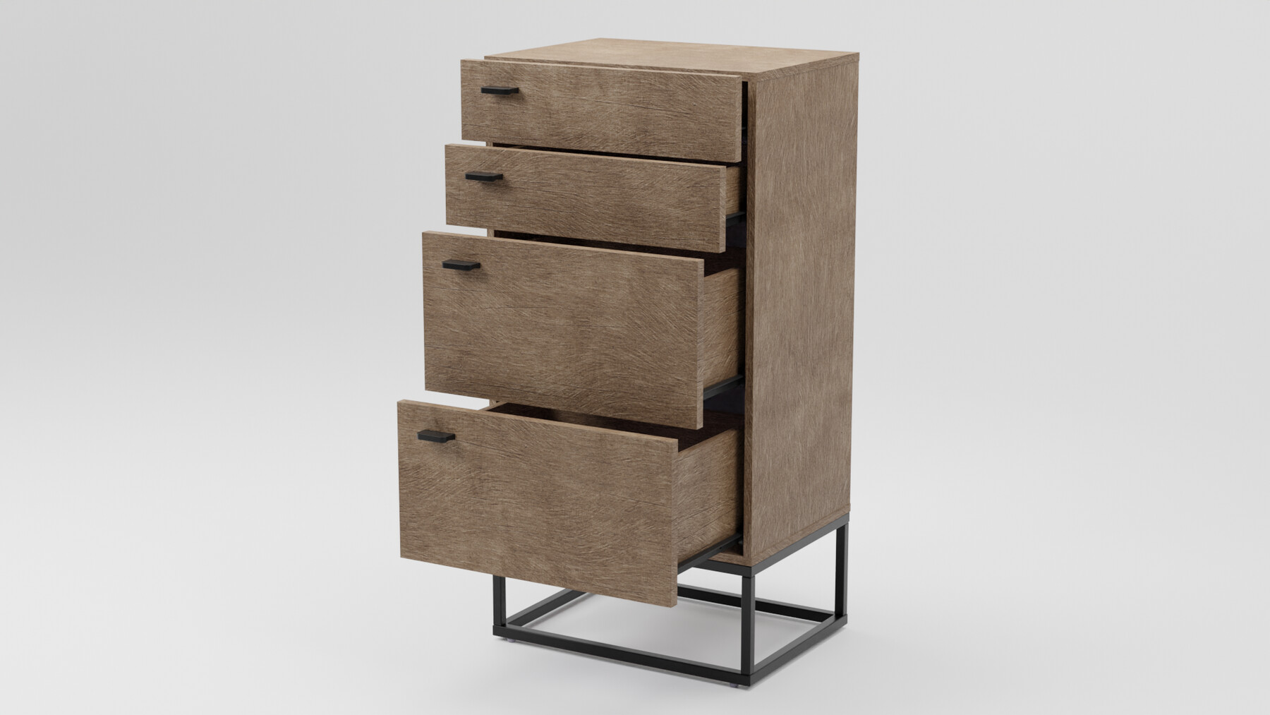 ArtStation - ACRA 4 Drawer Chest | Game Assets