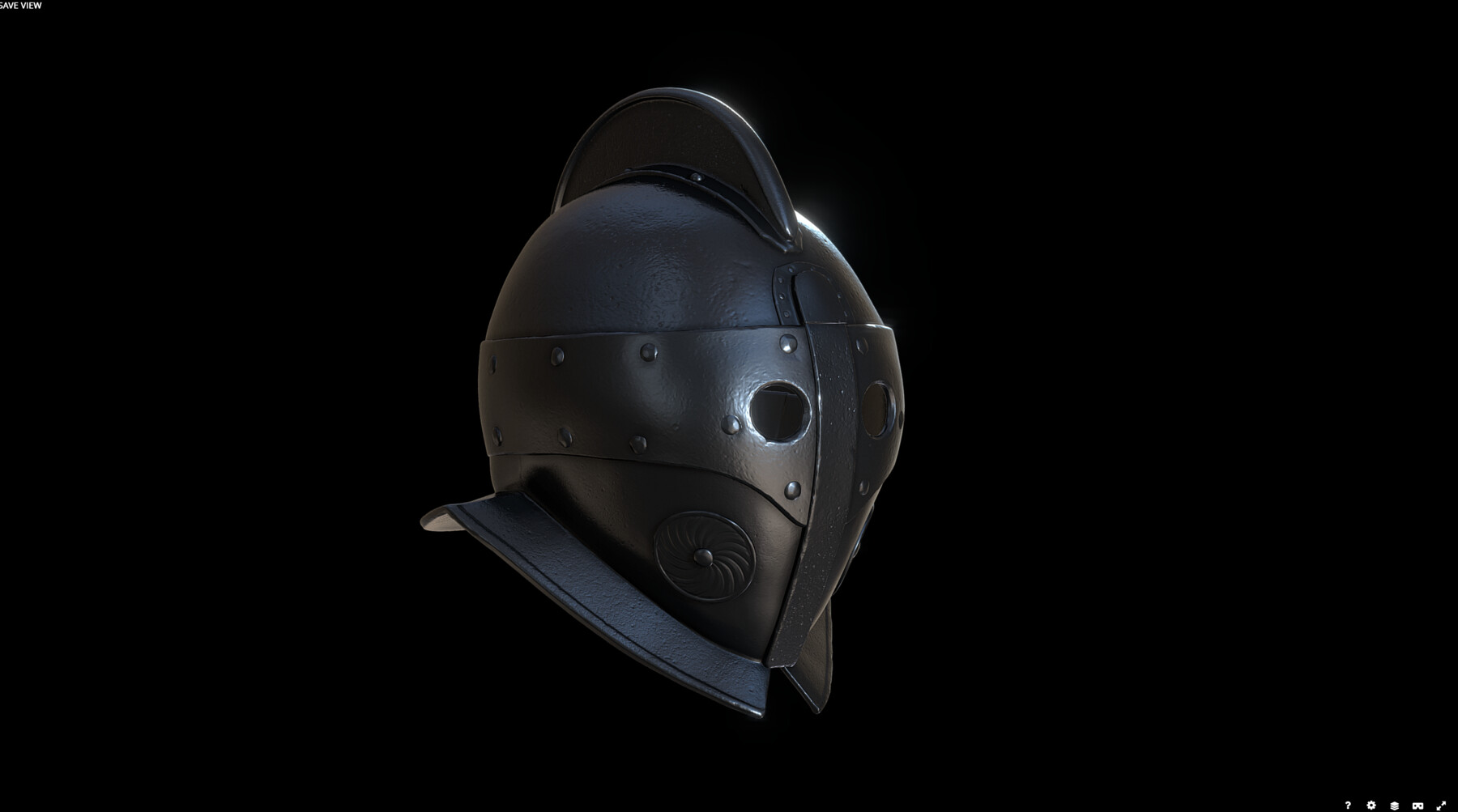ArtStation - Gladiator Helmet - Secutor | Resources