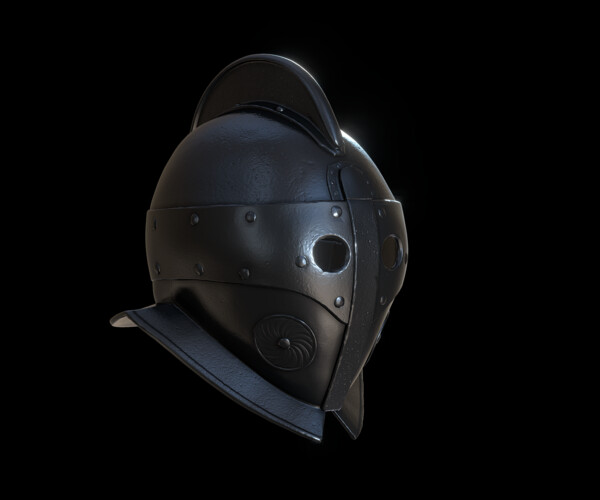 ArtStation - Gladiator Helmet - Secutor | Resources