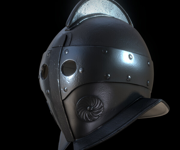 ArtStation - Gladiator Helmet - Secutor | Resources