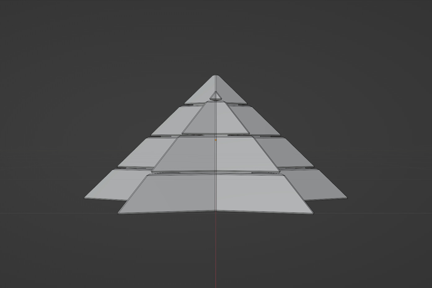 ArtStation - Futuristic Pyramidal Build Two Peaks | Game Assets