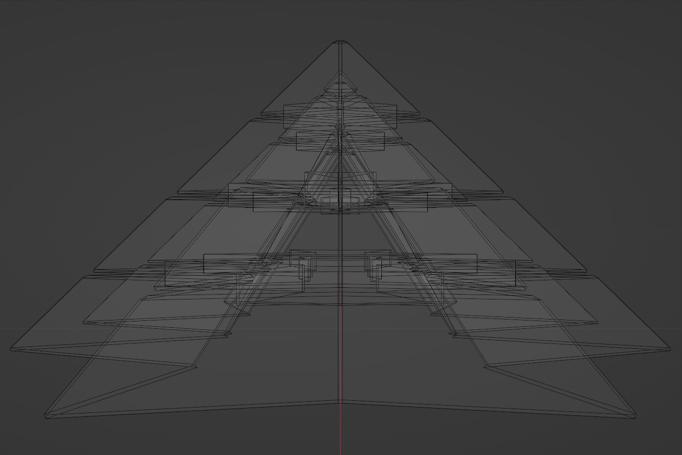 ArtStation - Futuristic Pyramidal Build Two Peaks | Game Assets